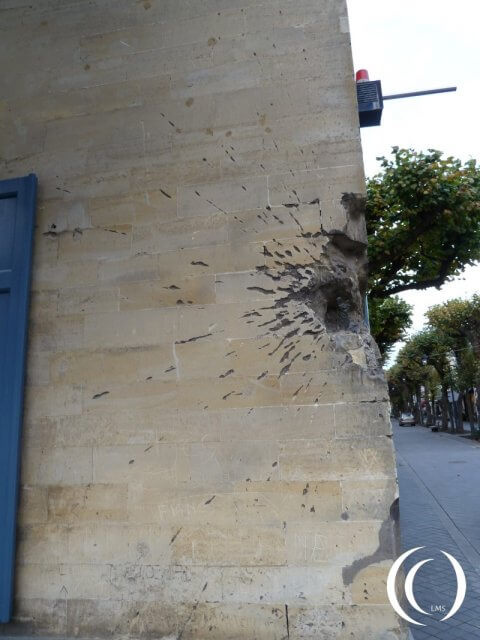 M4 Sherman Tank Gun Damage in Valkenburg -Limburg , The Netherlands ...