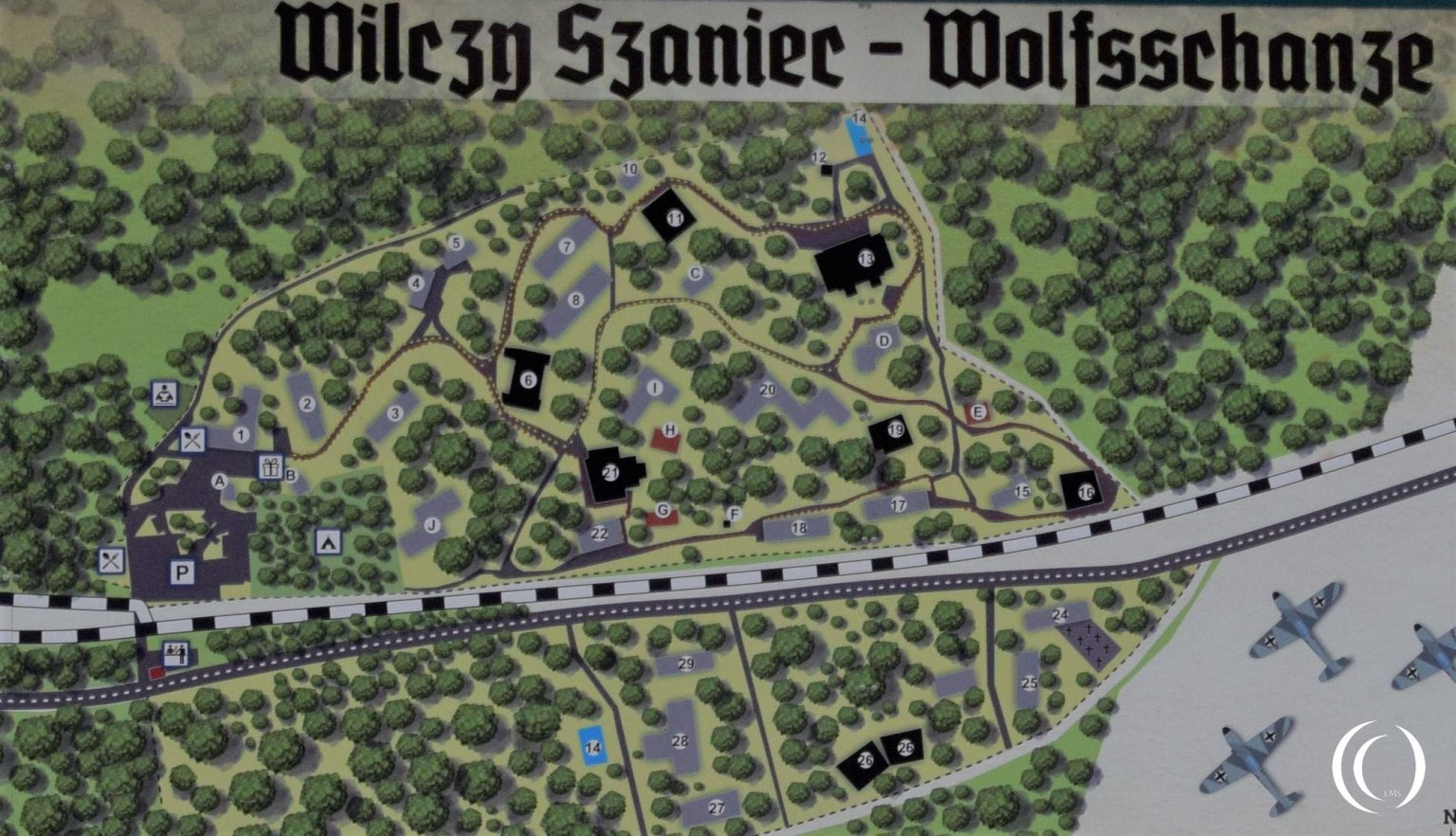 The Wolf’s lair – Wolfsschanze- Hitler’s Headquarters, Gierloz Poland ...