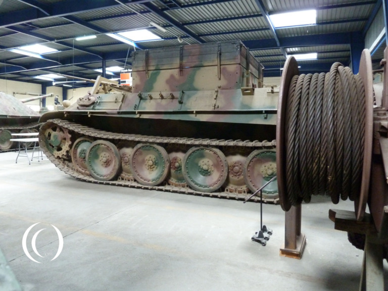 Bergepanther – a Panther based German Armored Recovery Vehicle ...