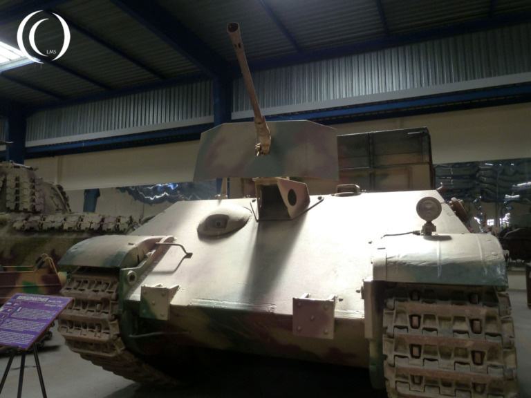 Bergepanther – a Panther based German Armored Recovery Vehicle ...