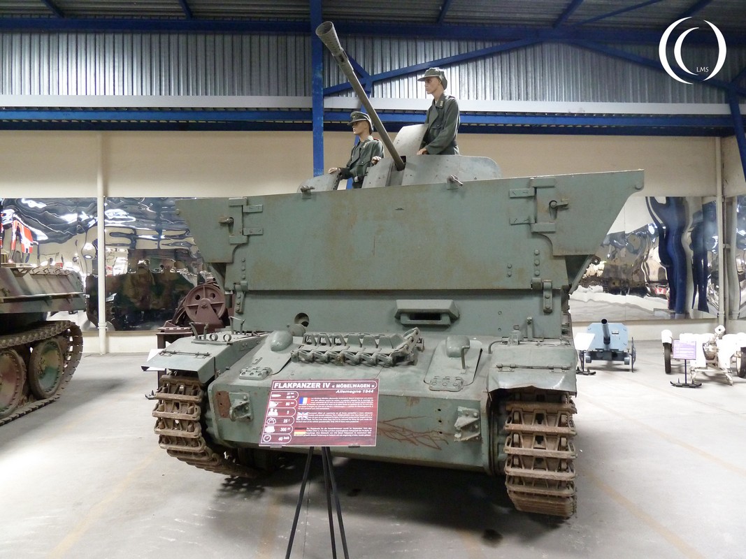 Flakpanzer IV, Möbelwagen – 3,7 cm Anti-Aircraft gun on Panzer IV ...