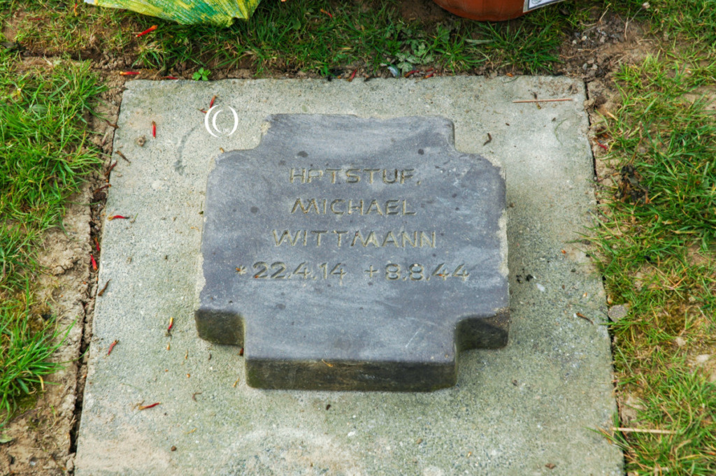 The Grave of SS-Hauptsturmführer Michael Wittmann – La Cambe, Normandy ...