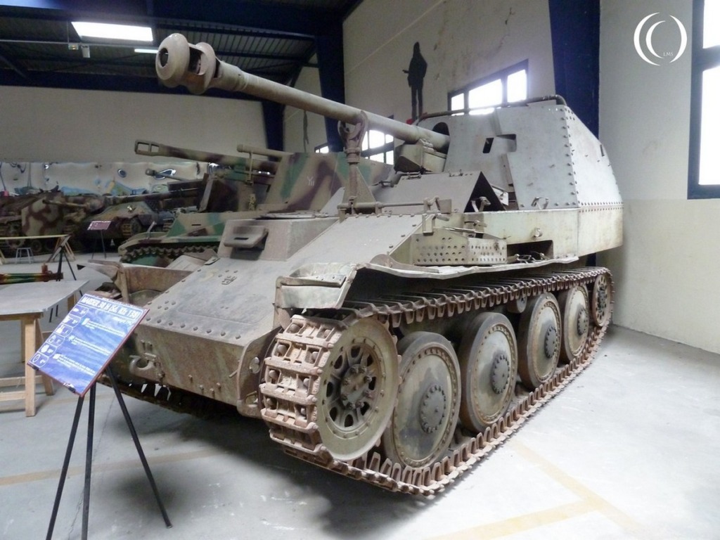 Marder III with 7,5 cm PaK 40 – Panzer 38(t) Tank Destroyer | LandmarkScout