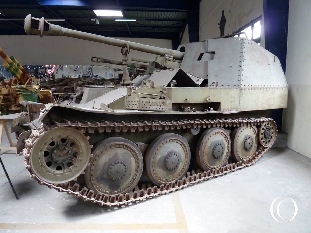 Marder III with 7,5 cm PaK 40 – Panzer 38(t) Tank Destroyer | LandmarkScout