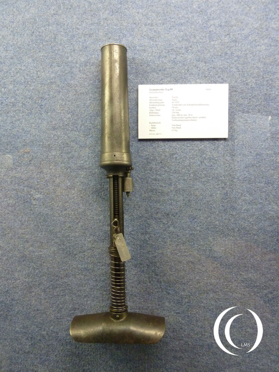 Type 89 Grenade Discharger – Japanese Grenade Launcher or Light Mortar ...
