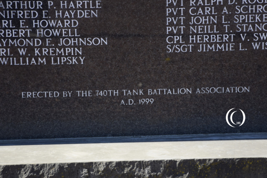 U.S. 740th “Daredevil” Tank Battalion Monument – Dalhem, Neufchateau ...