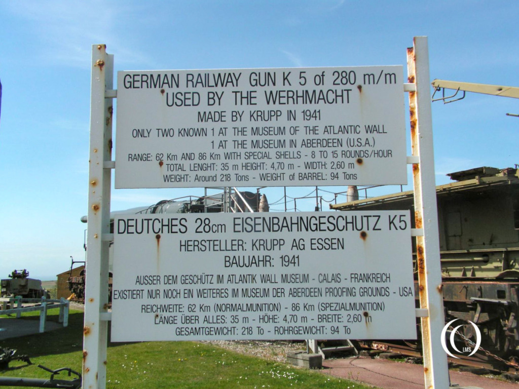 Krupp K5 E 280mm Railway Gun | LandmarkScout