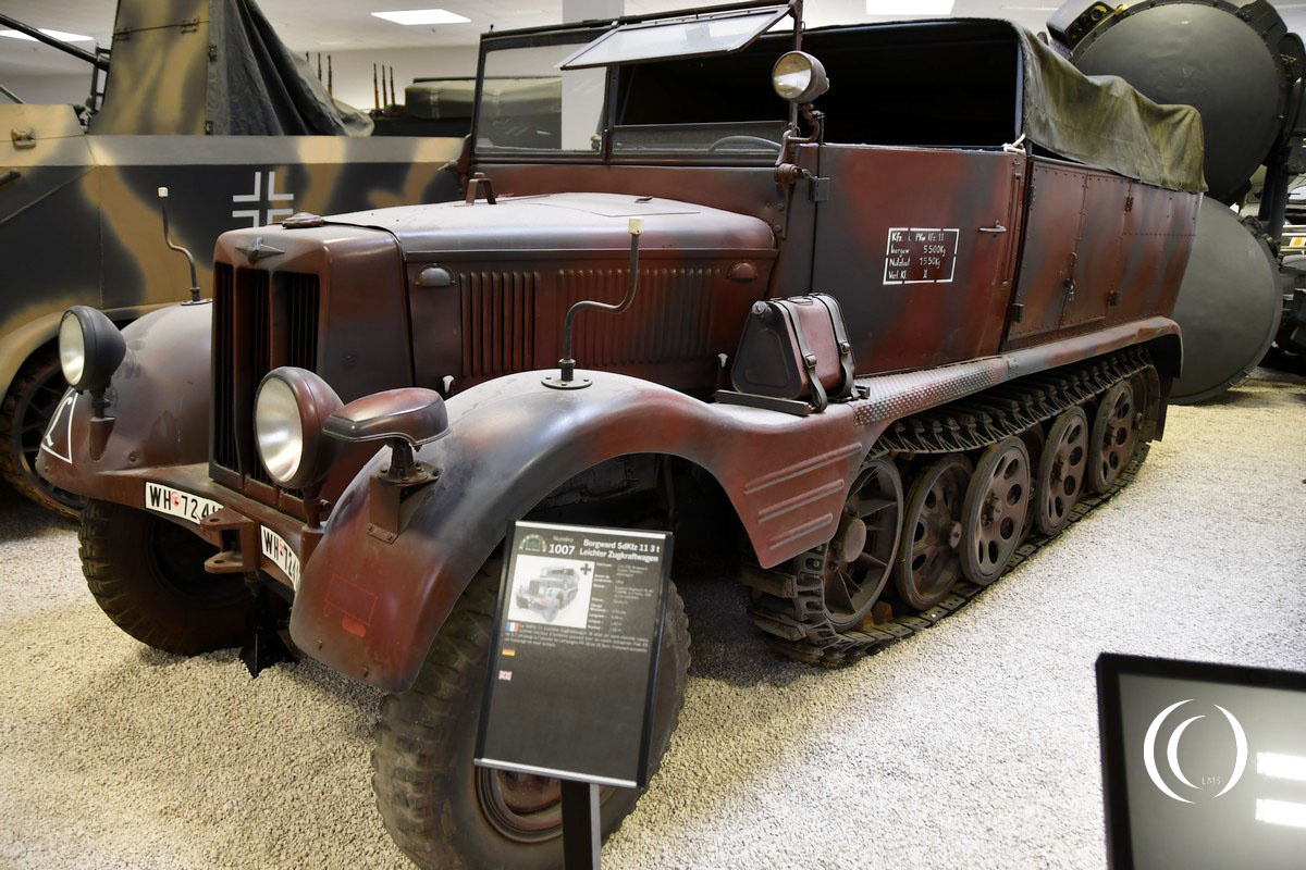 Sd.Kfz. 11 a 3 ton Borgward Prime Mover – Light German Halftrack ...