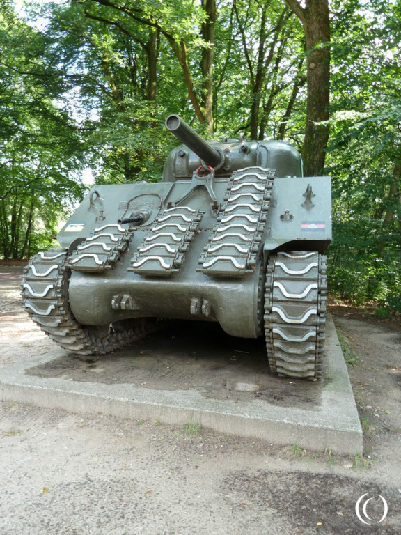 Sherman M4(105) VVSS Assault Gun “Cougar” – Ede, Netherlands ...