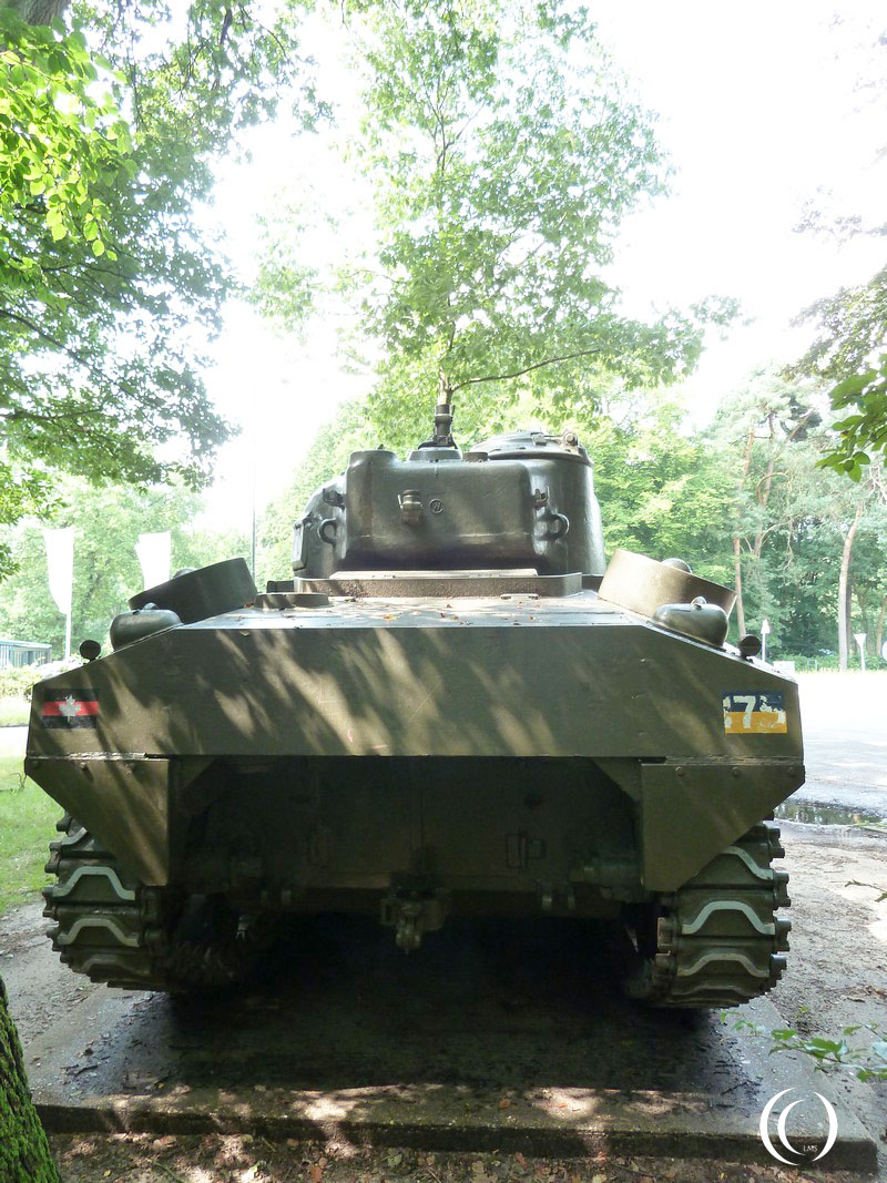 Sherman M4(105) VVSS Assault Gun – Ede, Netherlands | LandmarkScout