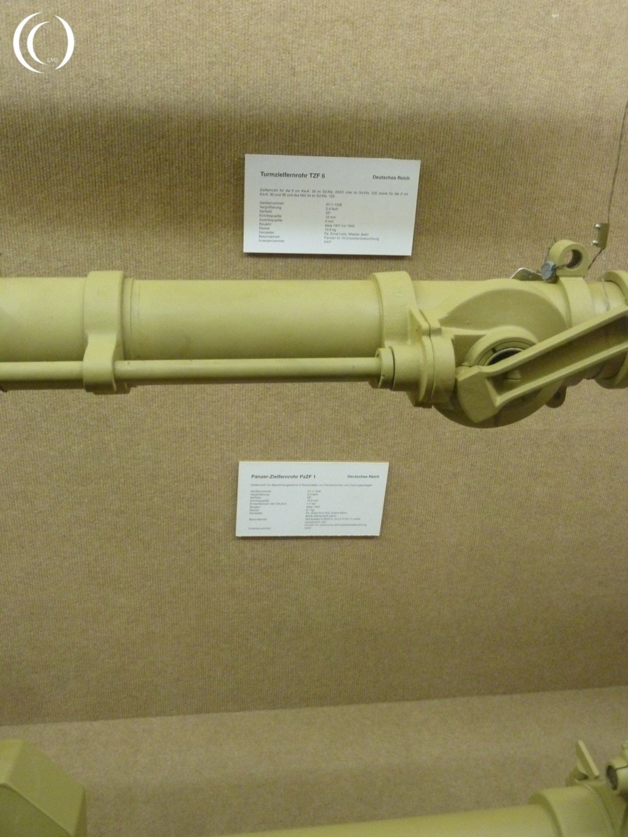 Turmzielfernrohr T.Z.F. 6 – Targeting Scope for 2 cm KwK Reconnaissance ...