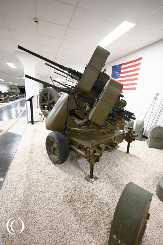 M45 Quadmount – American Browning .50 call Quadrupple Anti-Aircraft Gun ...