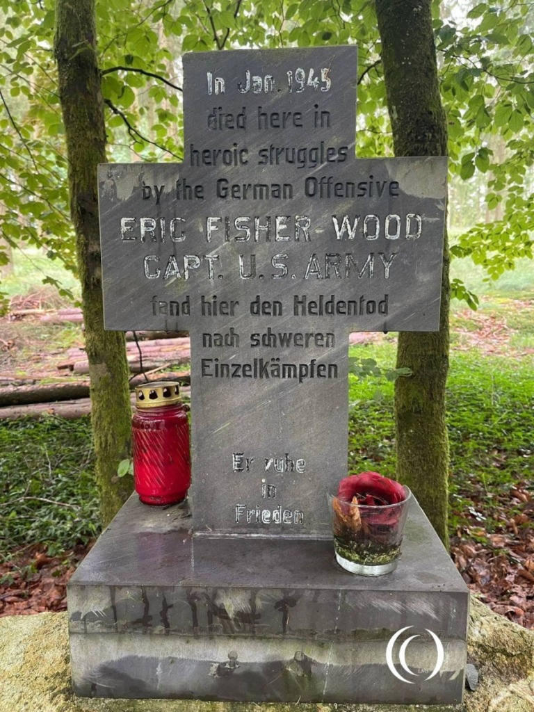 1st Lt. Eric Fisher Wood Jr Memorial – Amel, Belgium | LandmarkScout