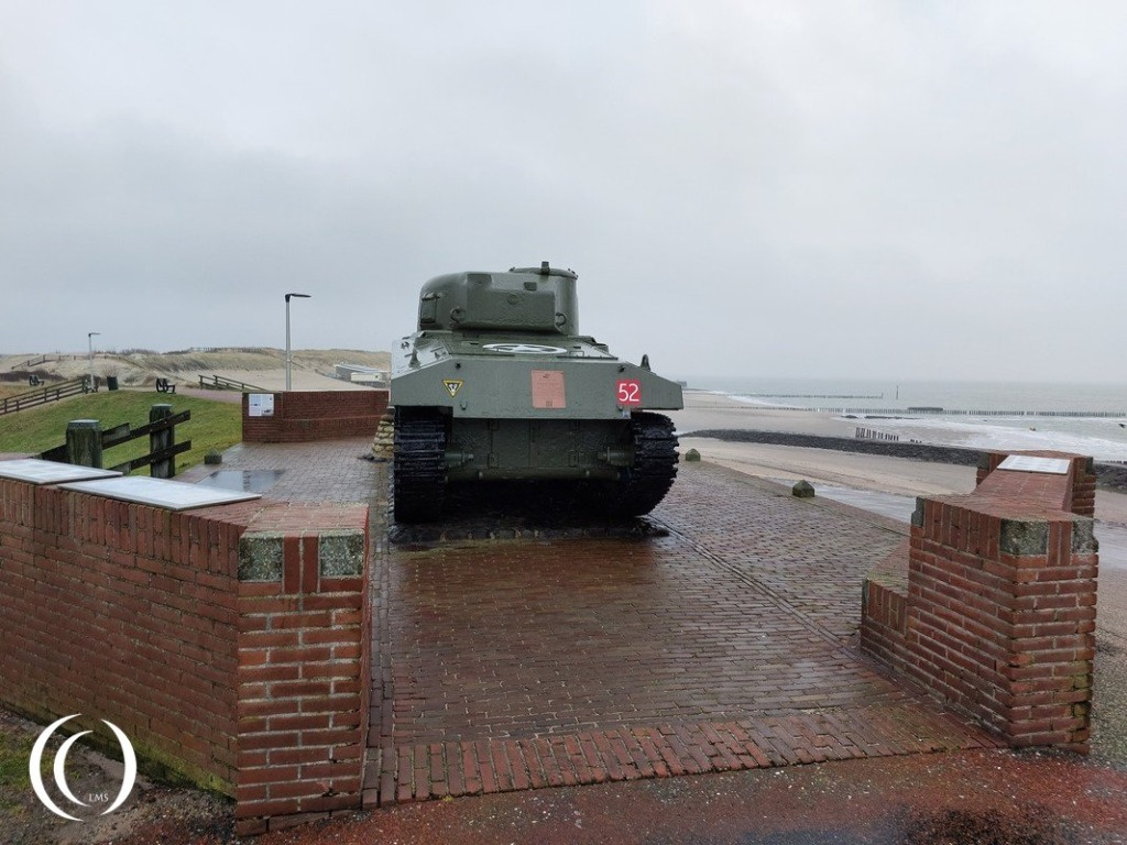 Sherman M4 Mine flail tank, Operation Infatuate – Westkapelle ...